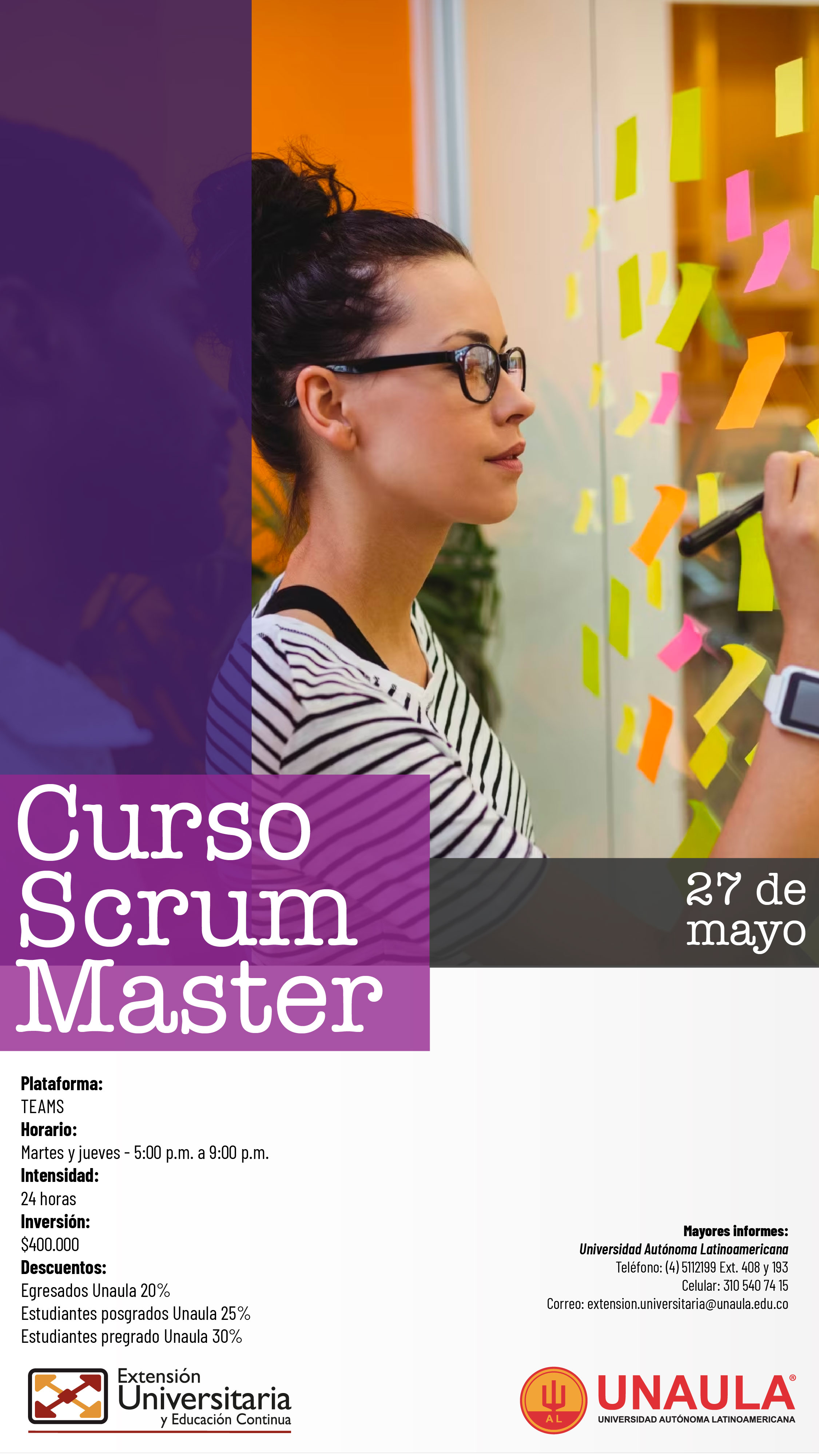 Curso Scrum Master | Unaula